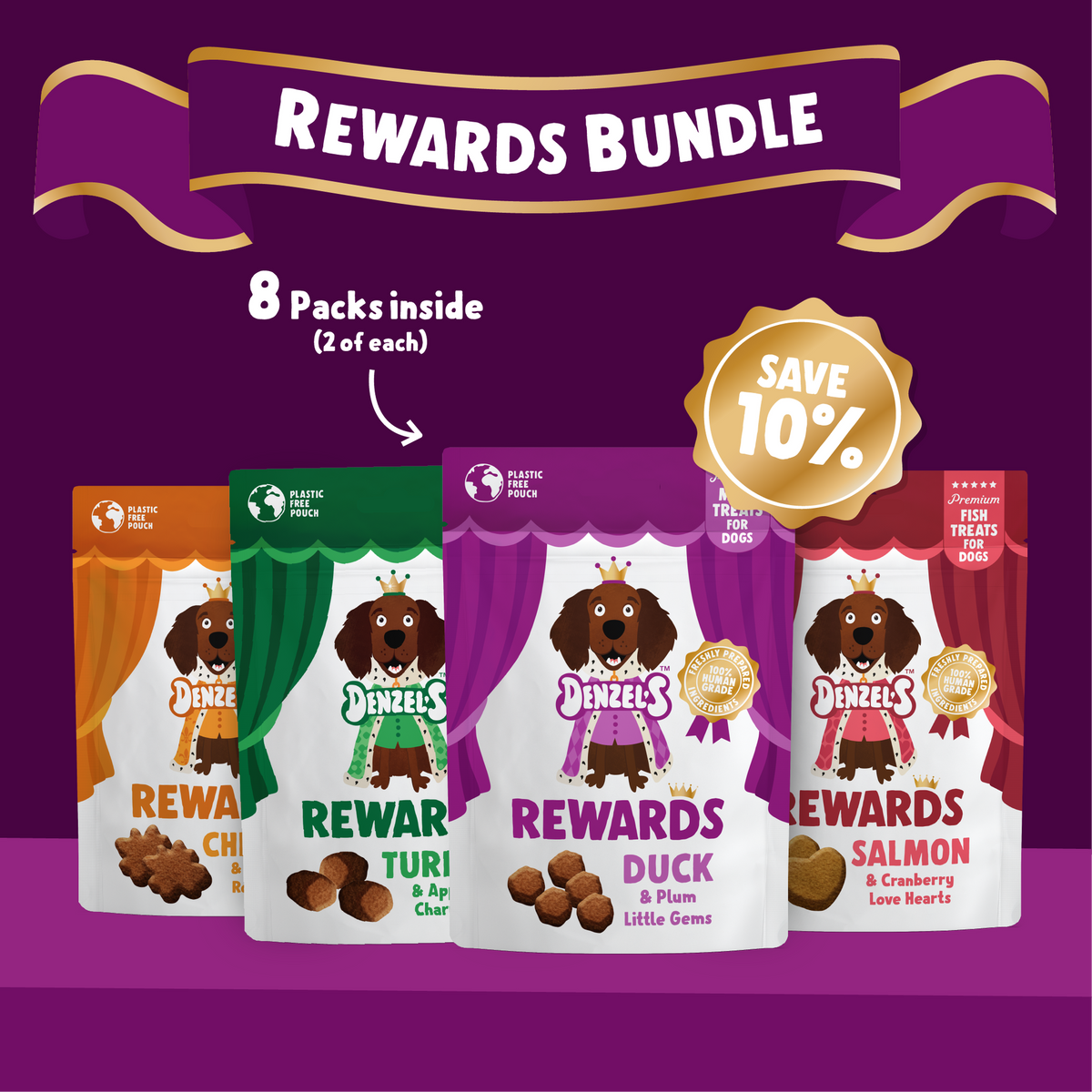 Shop All - Denzel's Dog Treat Collection