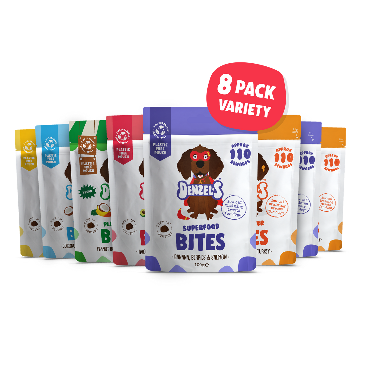 Shop All - Denzel's Dog Treat Collection